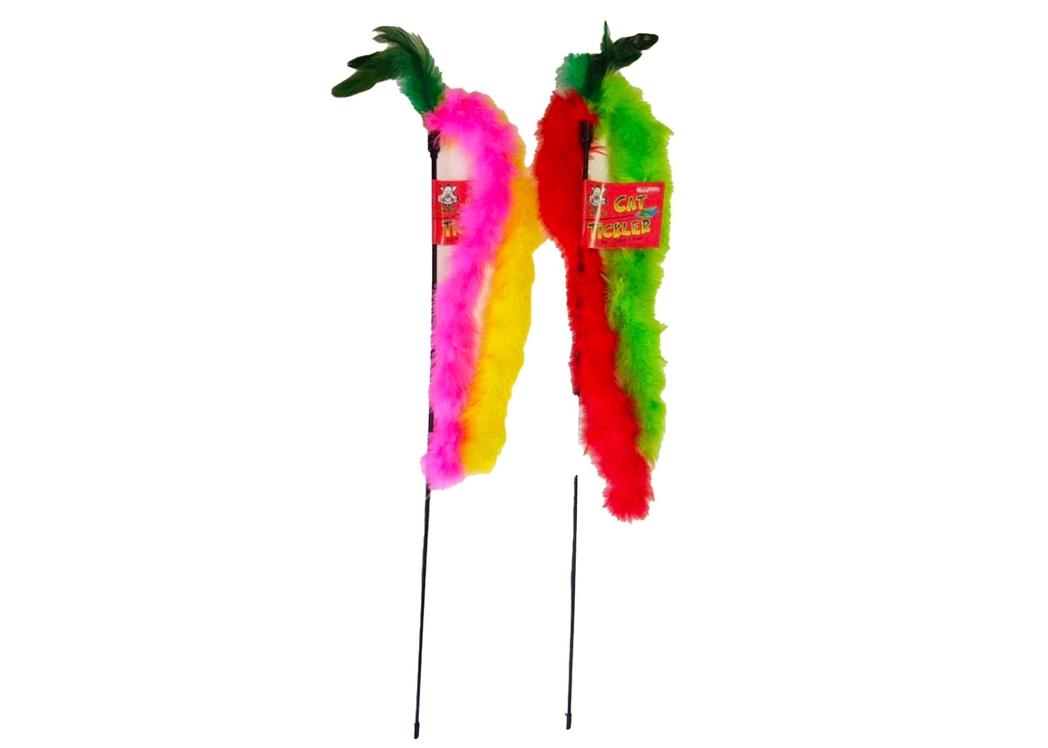 Jens Cat Double Fluffy Tickler | Animal World of Boronia